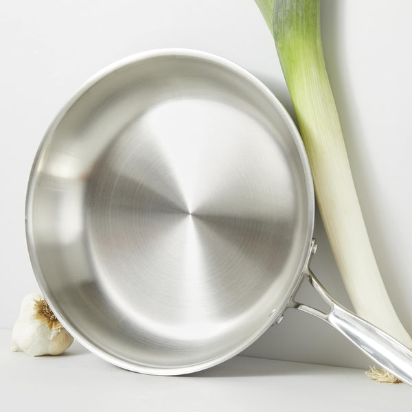 10-Inch Skillet | Tri-Ply Stainless Steel Pan | Goldilocks